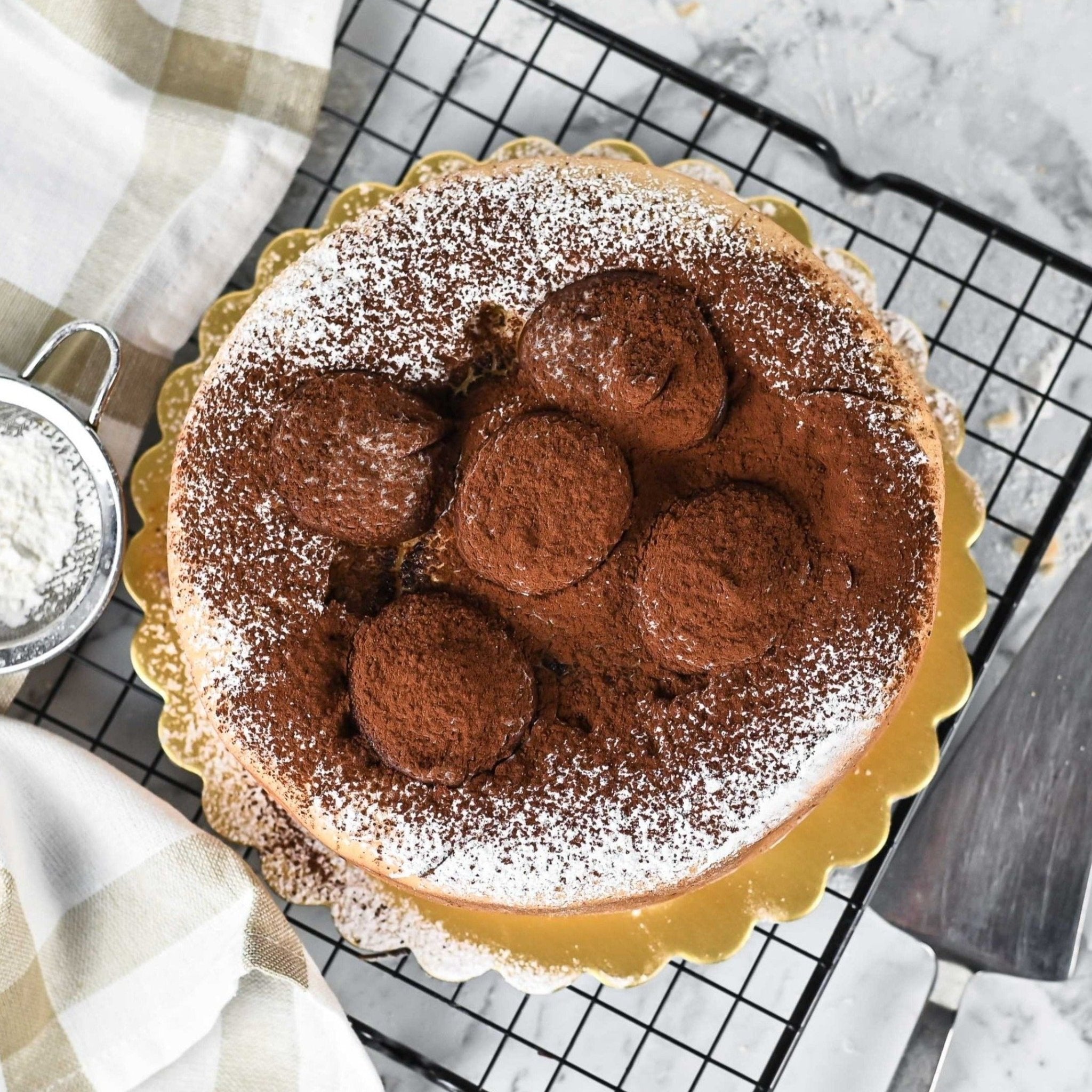 Papa's Famous Ricotta Cheesecake w/ Nutella – Bianco Pantry